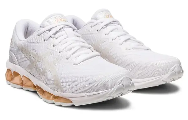 Asics Gel Quantum 360 Low Top Sneakers - White/champagne