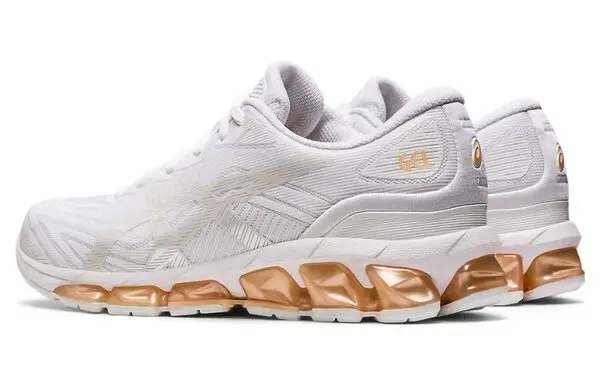 Asics Gel Quantum 360 Low Top Sneakers - White/champagne