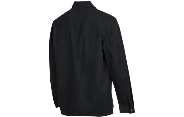 CONVERSE Ss22 Cargo Casual Long Sleeves Autumn Shirt - Black