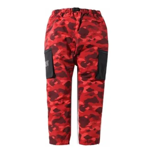 A BATHING APE Color Camo Military Pants