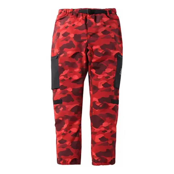 A BATHING APE Color Camo Military Pants