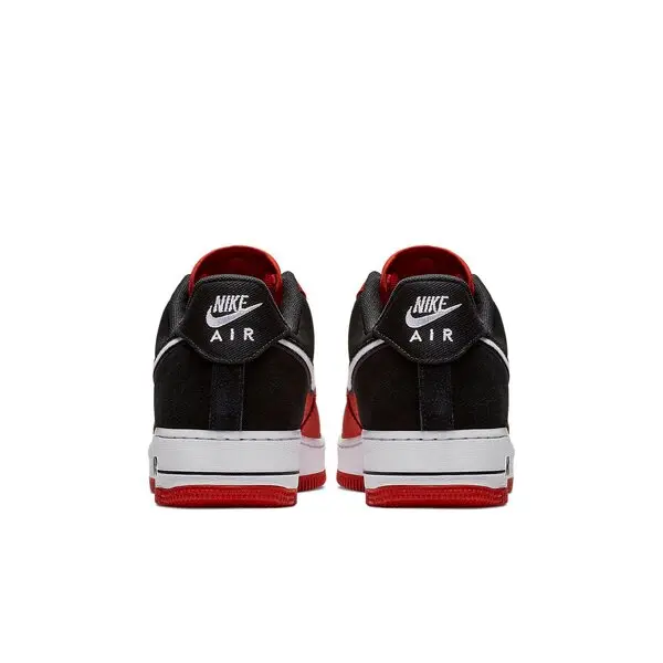 Nike Force 1 Low "red Black - Black/red