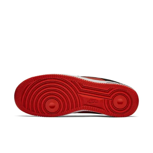 Nike Force 1 Low "red Black - Black/red