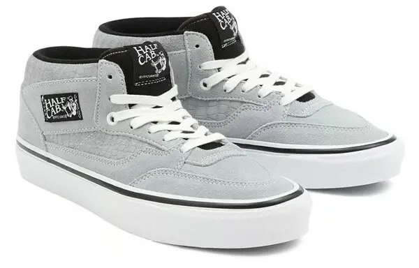 VANS Half Cab 33 Dx "croc High Rise" Sneakers - Gray/white