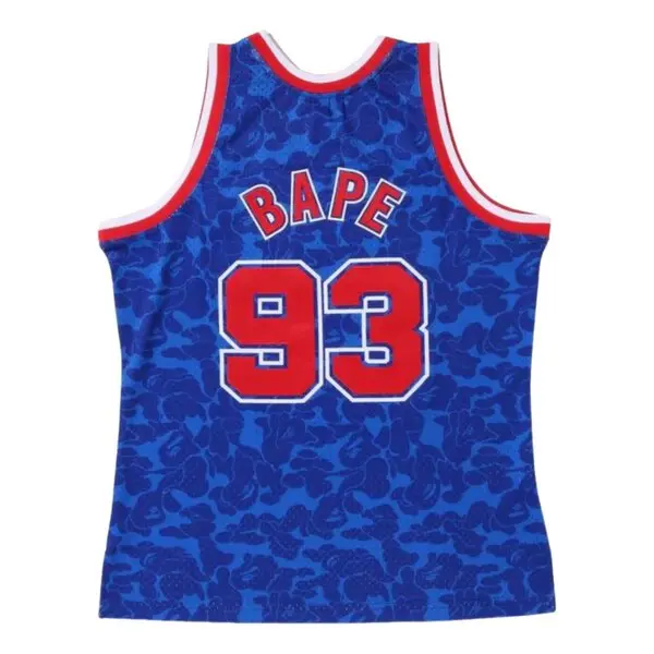 A BATHING APE Mitchell & Ness Nets Jersey