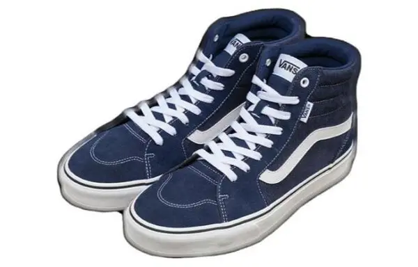 VANS Skate Sk8-hi High Top Sneakers - Navy