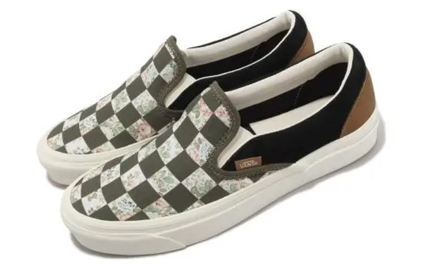 VANS Classic Slip-on Bricolage Check Sneakers