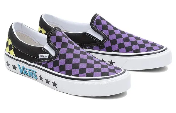 VANS Slip-on 98 Dx Sneakers - White/purple/black