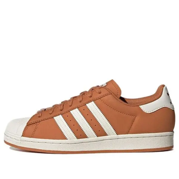 Adidas Superstar Sneakers - Brown/white