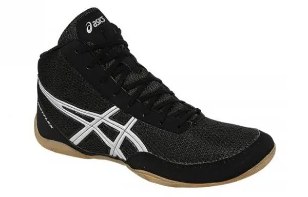 Asics Matflex 5 Wrestling Shoes - Black/silver