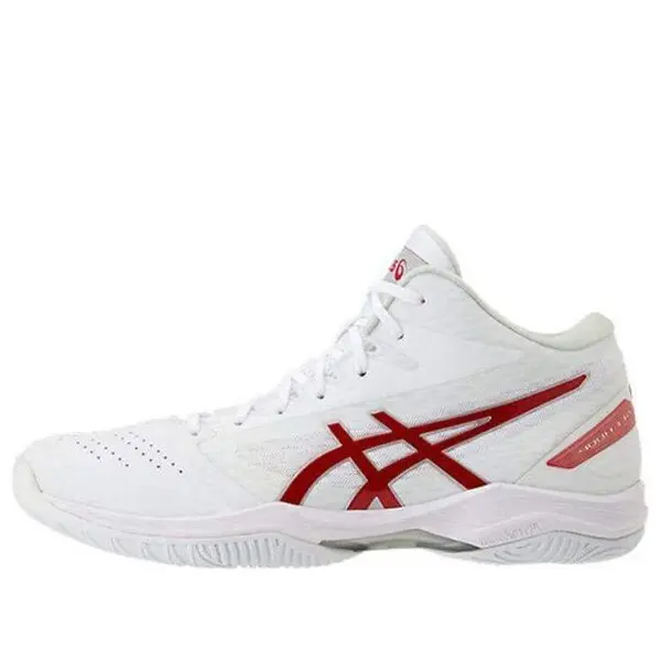 Asics Gelhoop V11 High Top Sneakers - White/red