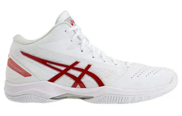 Asics Gelhoop V11 High Top Sneakers - White/red