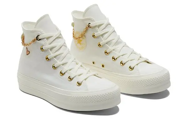 CONVERSE Chuck Taylor All Star High Top Sneakers With Chain Detailing