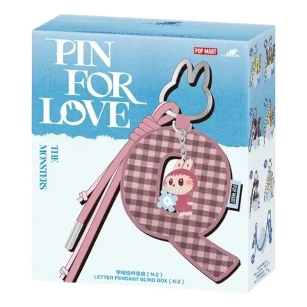POP MART The Monsters Labubu Letter Pendant Blind Box - Multi-color