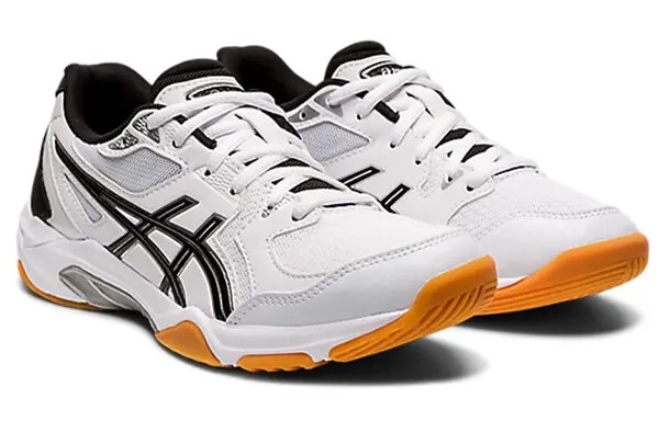Asics Gel-rocket 10 Court Shoes - White/black