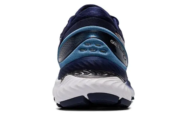 Asics Gel-nimbus 22 Wide Athletic Shoes - Dark Blue
