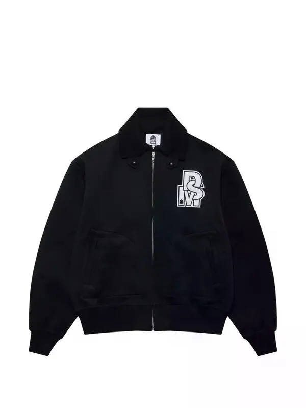 Noir Kei Ninomiya Logo-patch Varsity Jacket
