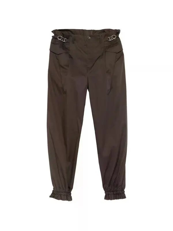 KIKO KOSTADINOV Buckle-detail Ruffled Cuff Trousers