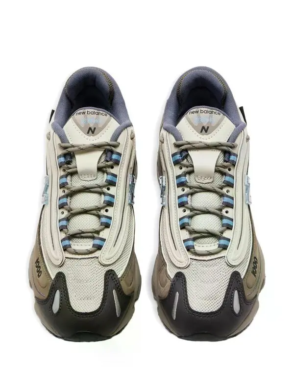 NEW BALANCE Cordura Panelled Lace-up Sneakers - Brown