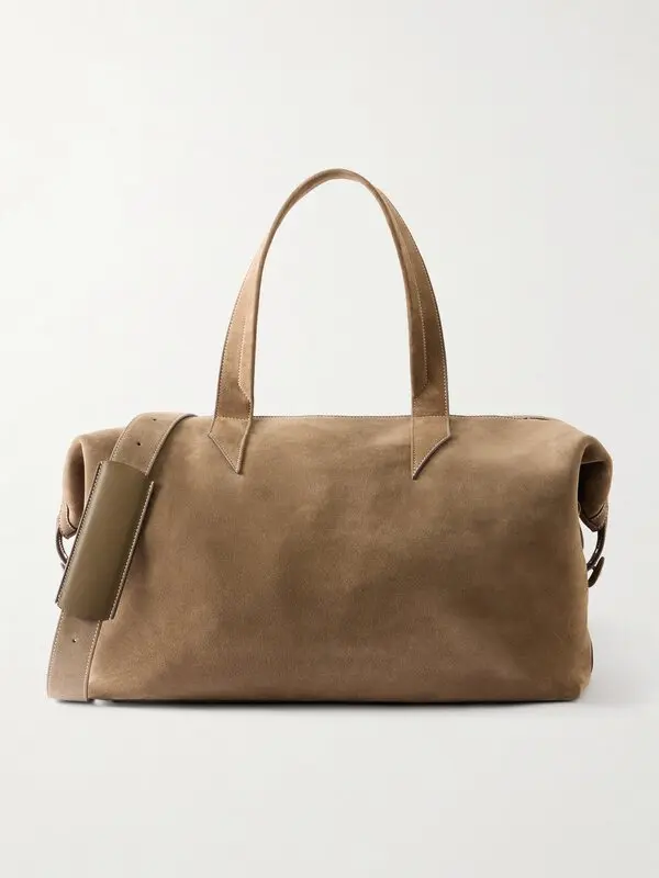 METIER Nomad Suede Weekend Bag - Brown