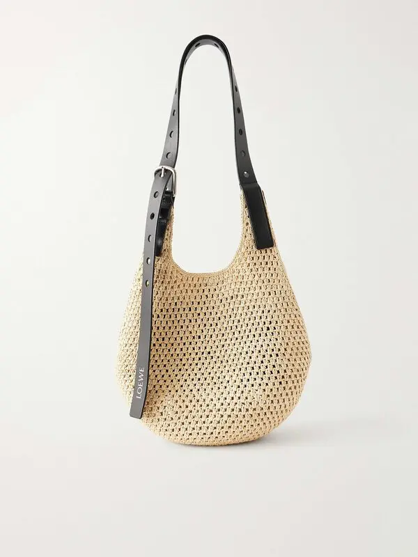 Loewe Raffia Tote Bag - Beige