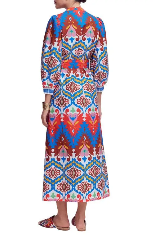 Boden Octavia Cotton Midi Dress