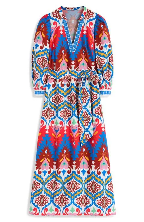 Boden Octavia Cotton Midi Dress