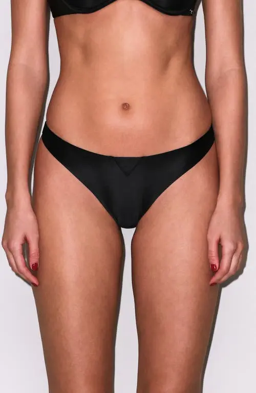 FLEUR DU MAL Le Gloss Thong - Black