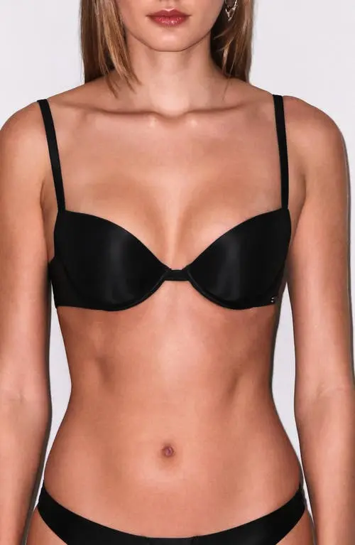 FLEUR DU MAL Le Gloss Underwire T-shirt Bra - Black