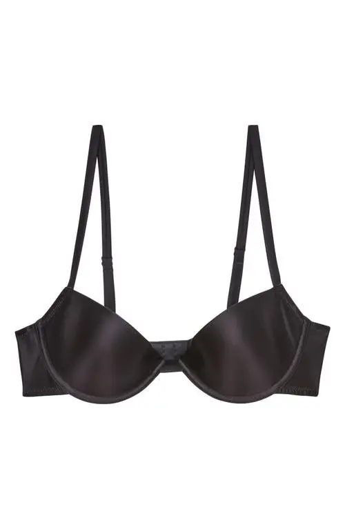 FLEUR DU MAL Le Gloss Underwire T-shirt Bra - Black