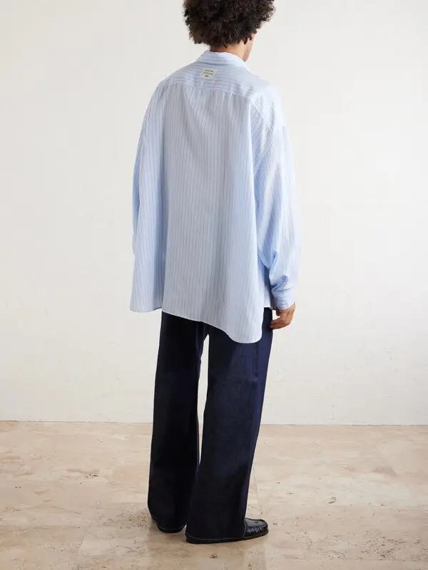 Acne Studios Pinstriped Lyocell Shirt