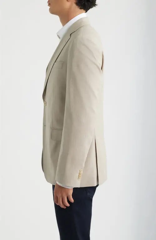 BOSS Huston Virgin Wool Blend Sportcoat - Open Beige