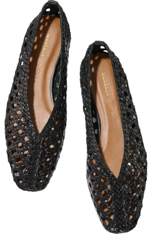 MARGAUX LONNBERG The Woven Paz Flat