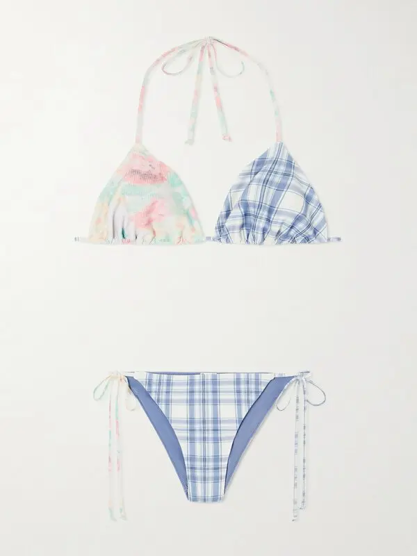 Acne Studios Eini Bikini - Blue