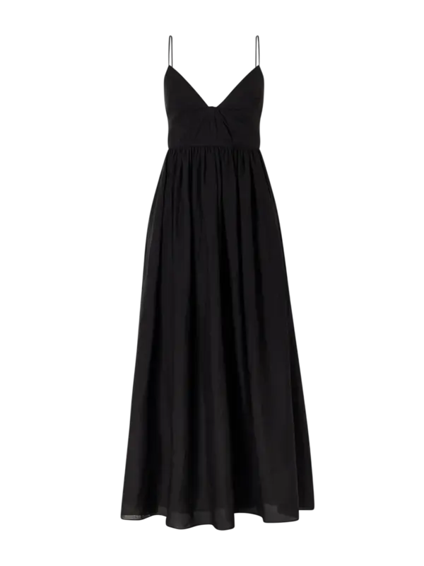 Aje Vacation Ramie Maxi Dress - Black