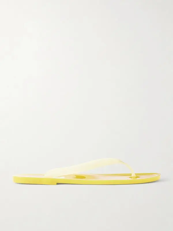 Christopher Esber Jo Pvc Flip Flops - Yellow
