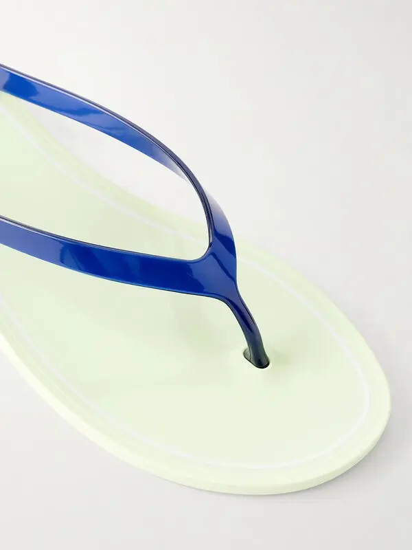 Christopher Esber Jo Pvc Flip Flops - Blue
