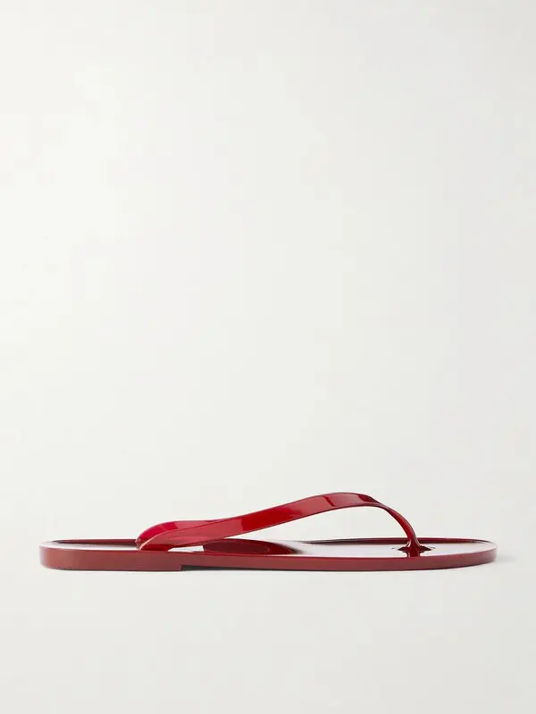 Christopher Esber Jo Pvc Flip Flops - Red