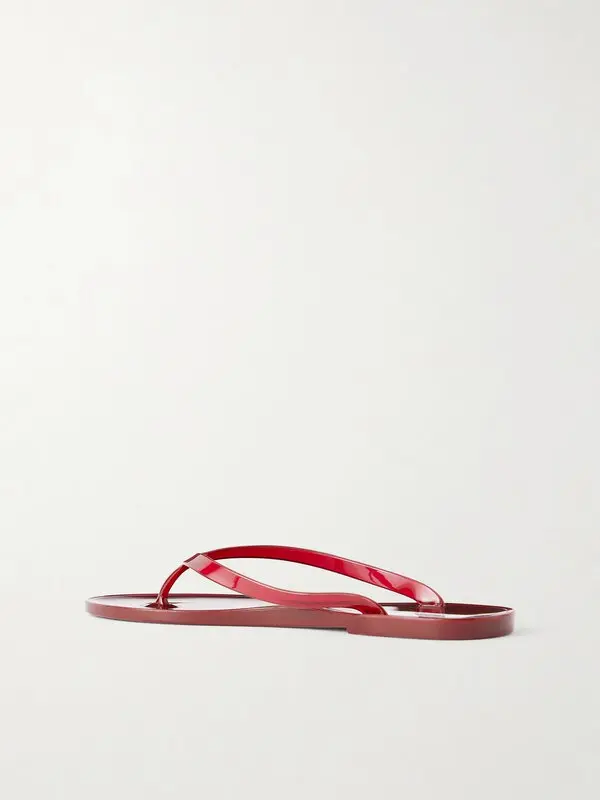 Christopher Esber Jo Pvc Flip Flops - Red