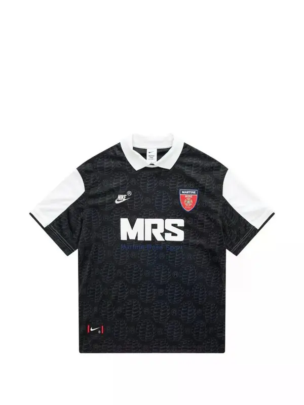 Nike Monogram Pattern Colour-block T-shirt