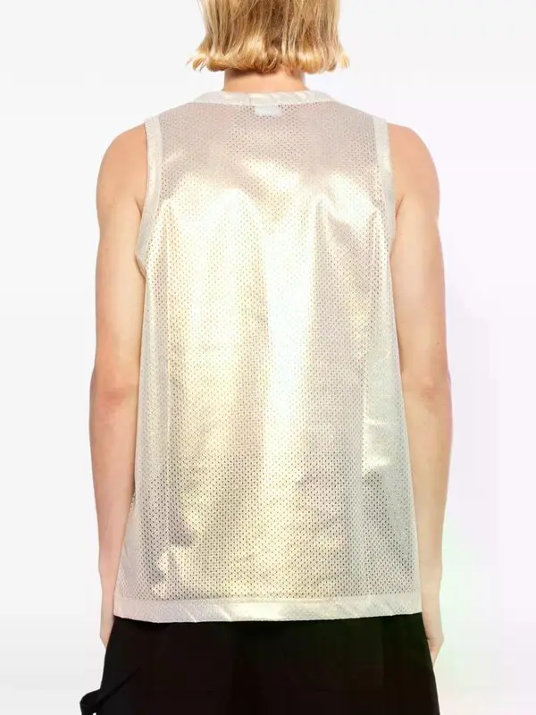 Comme Des Garçons Metallic Mesh Vest