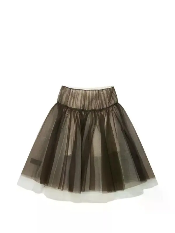 RENAISSANCE RENAISSANCE Downtown Tulle-layered Mini Skirt