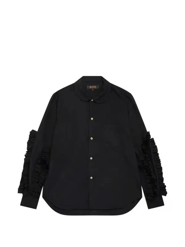 Comme Des Garçons Ruffled Peter Pan-collar Shirt