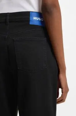 Hugo Straight-fit Stretch Denim Jeans