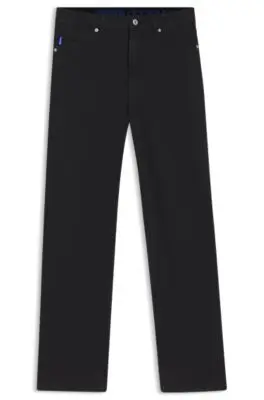 Hugo Straight-fit Stretch Denim Jeans