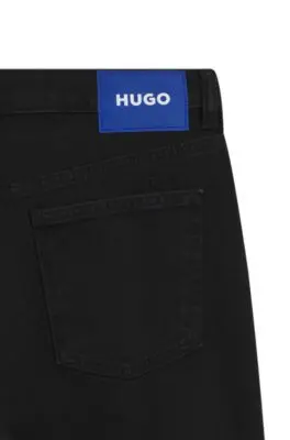 Hugo Straight-fit Stretch Denim Jeans