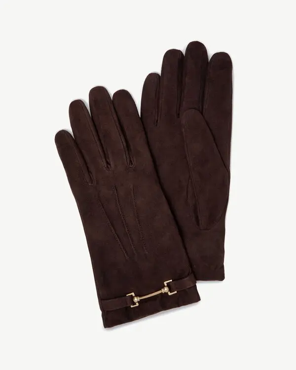 Strathberry Stockbridge Gloves - Brown