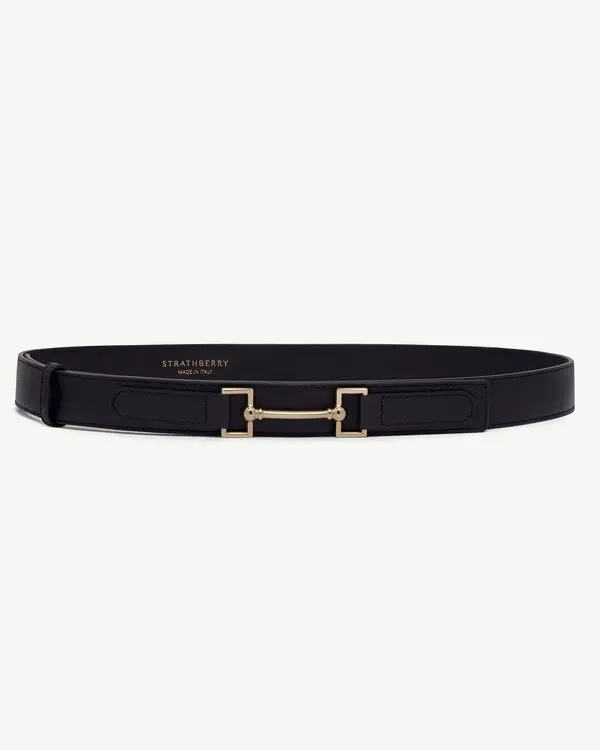 Strathberry Stockbridge Belt - Black
