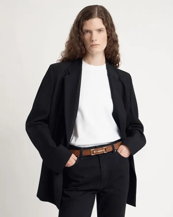 Strathberry Stockbridge Belt - Brown