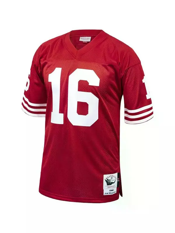 Mitchell & Ness Nfl San Francisco 49ers 1989 Joe Montana T-shirt - Red